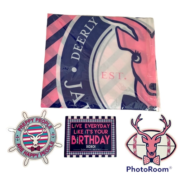 Jadelynn Brooke | Accessories | Jadelynn Brooke Flag And 3 Sticket Set ...